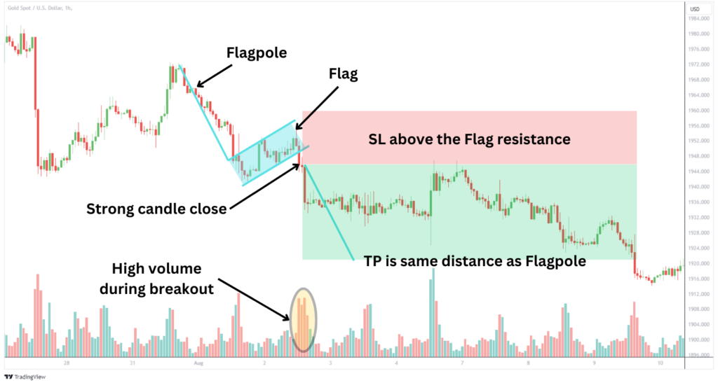 Bearish Flag Pattern - Comprehensive Guide for Traders - Alchemy Markets