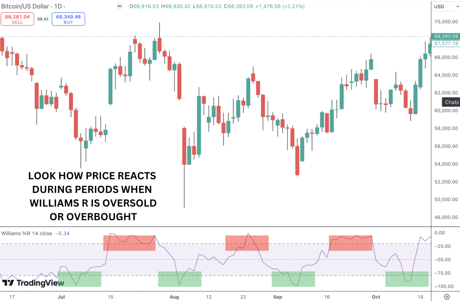 Williams %R (Williams Percentage Range) - Alchemy Markets